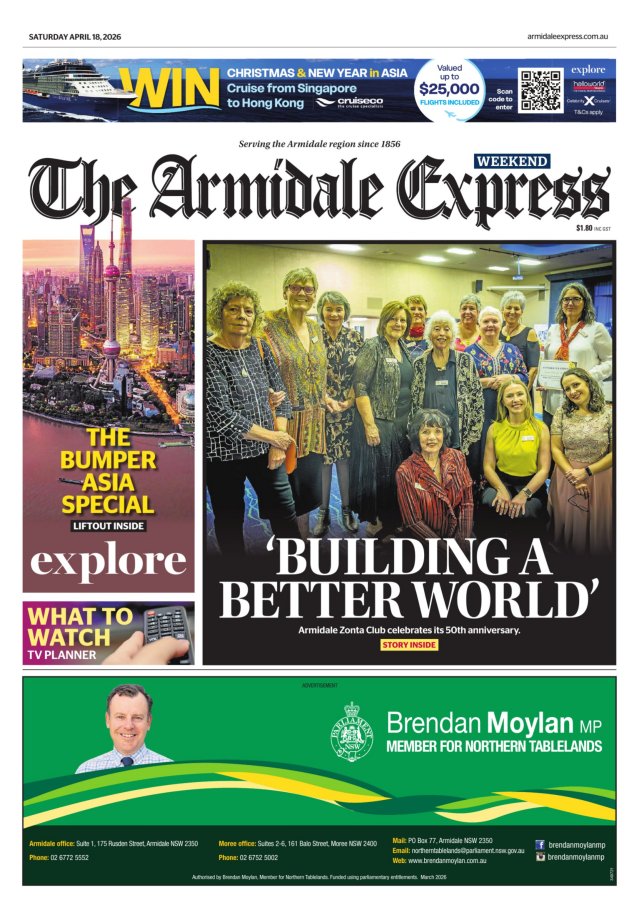 Today's Paper | The Armidale Express | The Armidale Express | Armidale, NSW