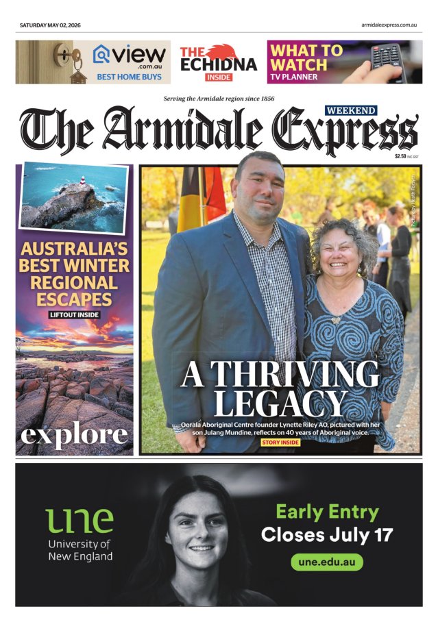 Today's Paper | The Armidale Express | The Armidale Express | Armidale, NSW