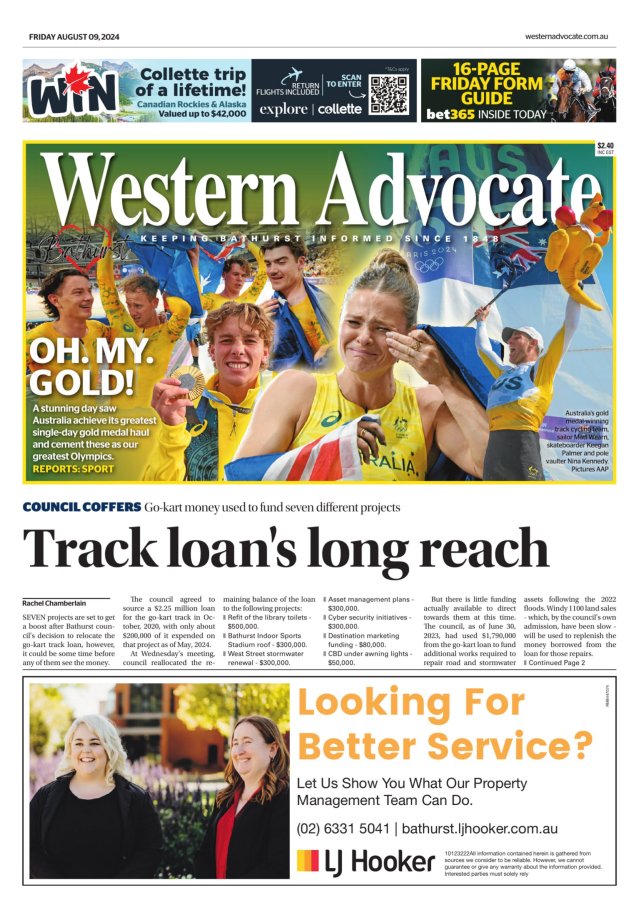 Today's Paper | Western Advocate | Bathurst, NSW