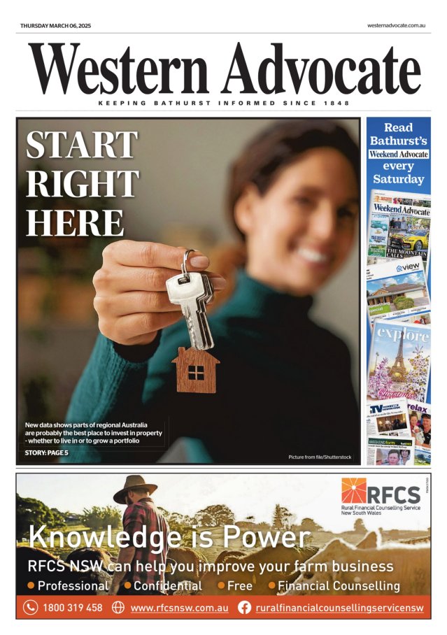 Today's Paper | Western Advocate | Western Advocate | Bathurst, NSW