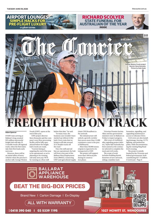 Today's Paper | The Courier | The Courier | Ballarat, VIC