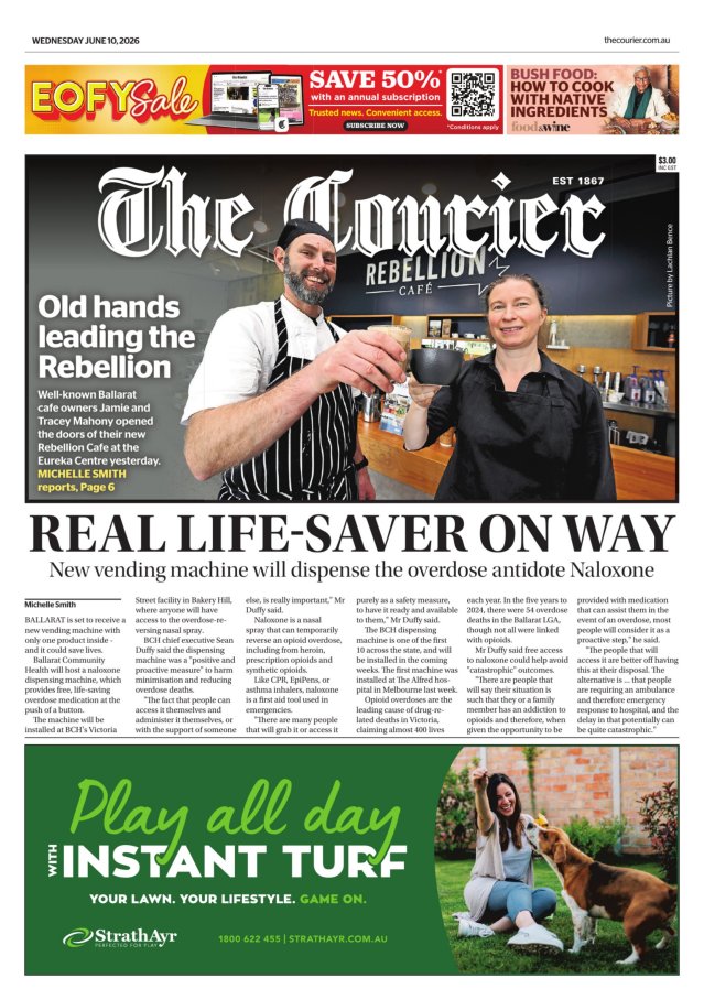 Today's Paper | The Courier | The Courier | Ballarat, VIC