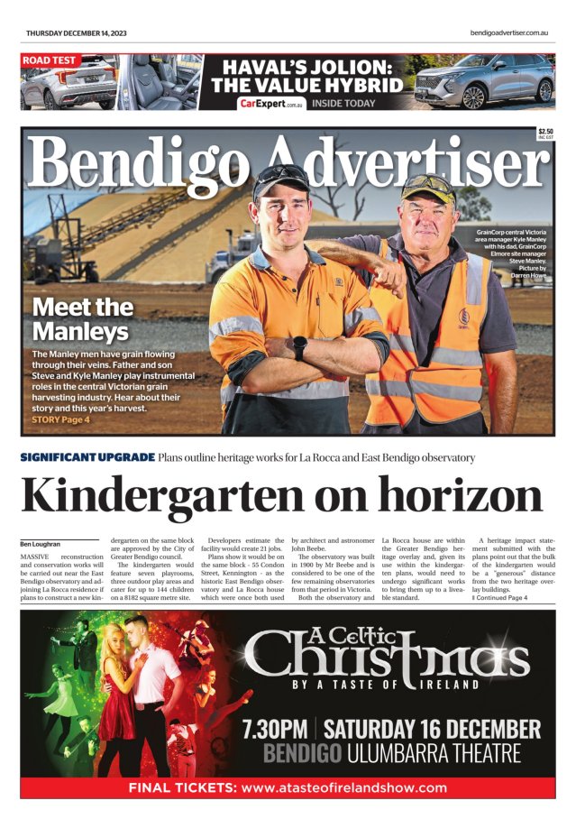 Today's Paper | Bendigo Advertiser | Bendigo, VIC