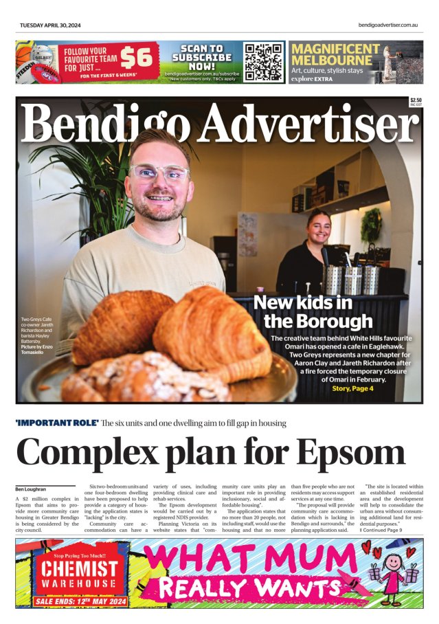 Today's Paper | Bendigo Advertiser | Bendigo, VIC