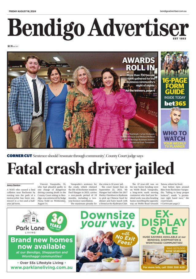 Today's Paper | Bendigo Advertiser | Bendigo, VIC