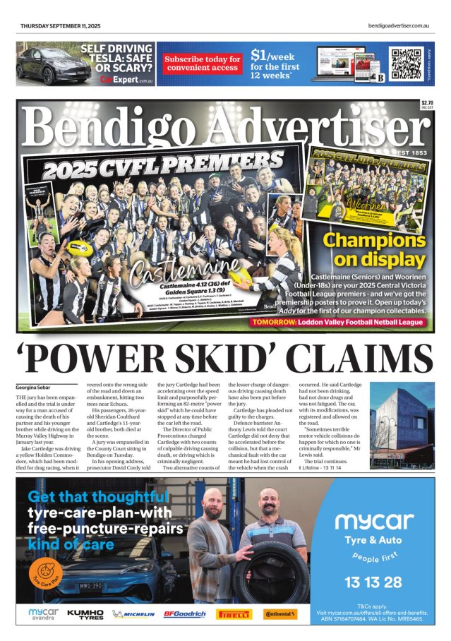Today's Paper | Bendigo Advertiser | Bendigo Advertiser | Bendigo, VIC