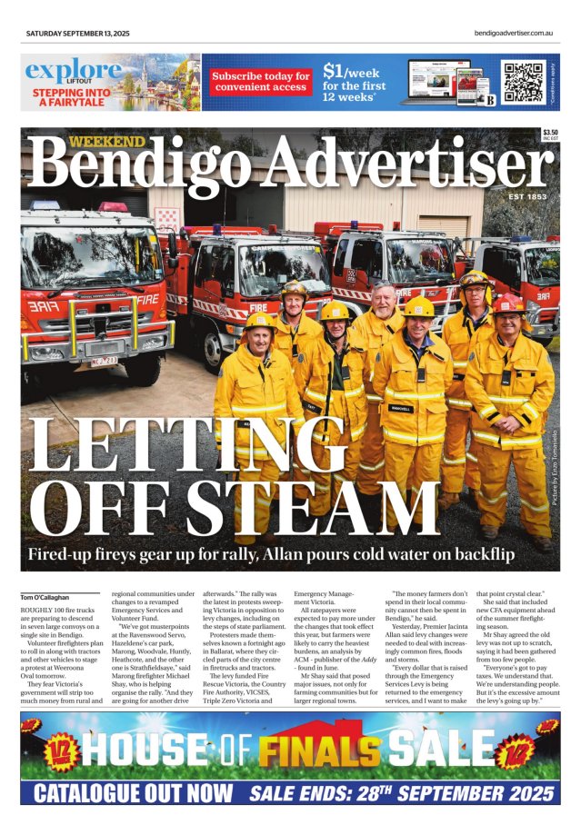 Today's Paper | Bendigo Advertiser | Bendigo Advertiser | Bendigo, VIC