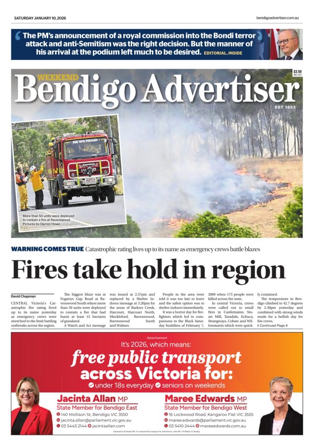 Today's Paper | Bendigo Advertiser | Bendigo Advertiser | Bendigo, VIC