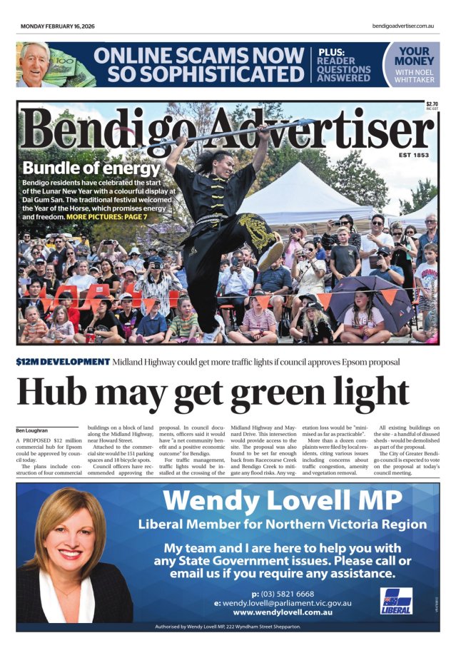 Today's Paper | Bendigo Advertiser | Bendigo Advertiser | Bendigo, VIC