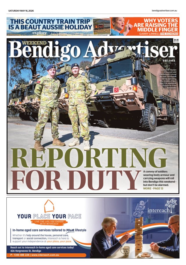 Today's Paper | Bendigo Advertiser | Bendigo Advertiser | Bendigo, VIC