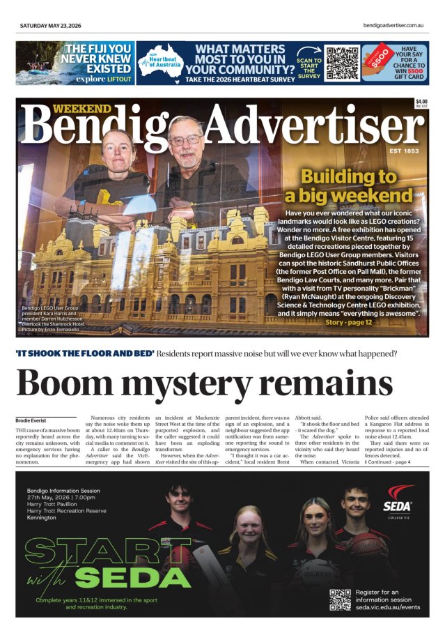 Today's Paper | Bendigo Advertiser | Bendigo Advertiser | Bendigo, VIC