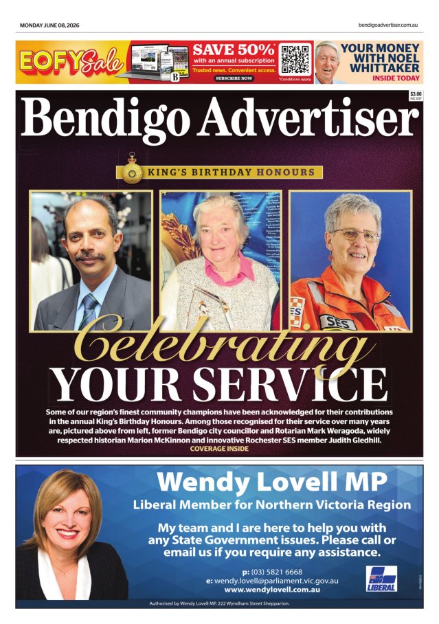 Today's Paper | Bendigo Advertiser | Bendigo Advertiser | Bendigo, VIC