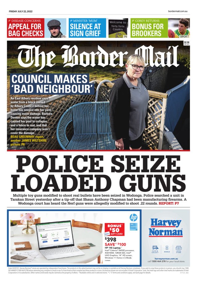Today's Paper | The Border Mail | Wodonga, VIC