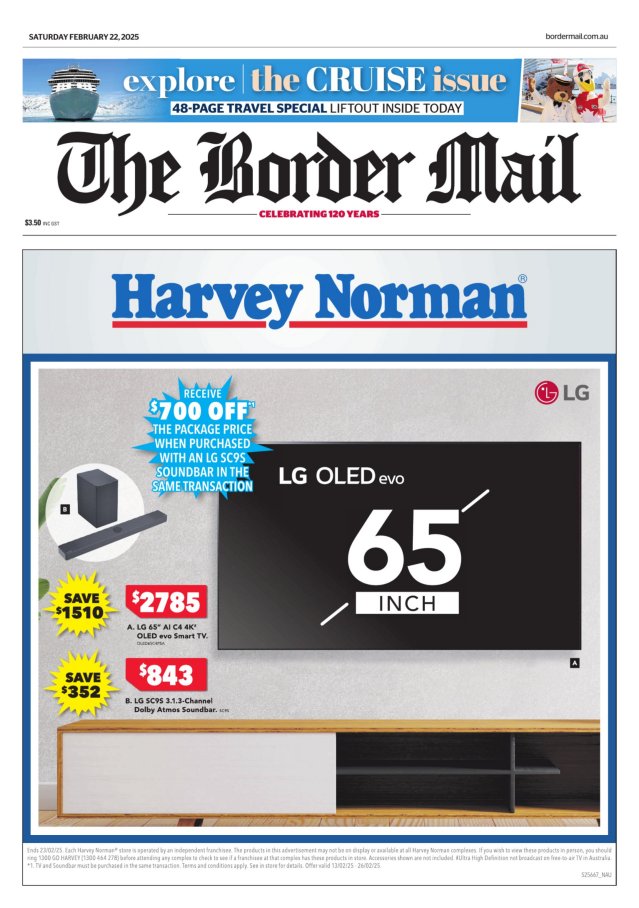 Today's Paper | The Border Mail | The Border Mail | Wodonga, VIC