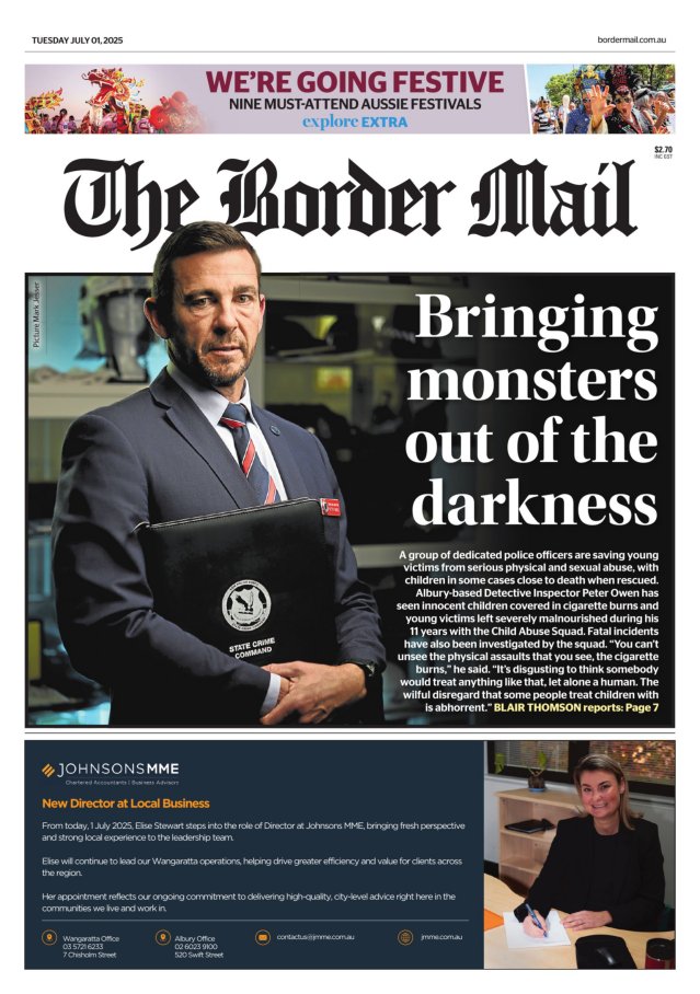 Today's Paper | The Border Mail | The Border Mail | Wodonga, VIC