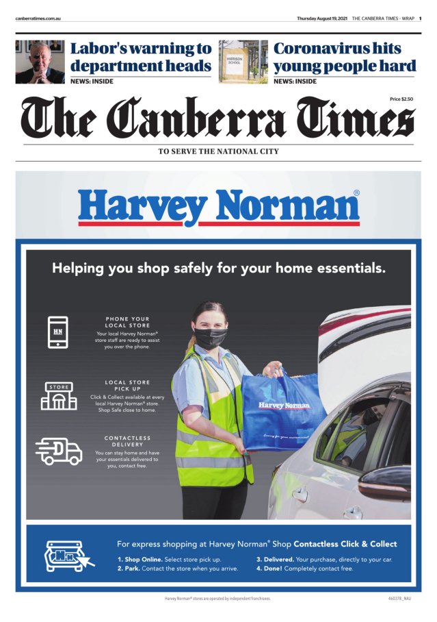 Today's Paper | The Canberra Times | Canberra, ACT