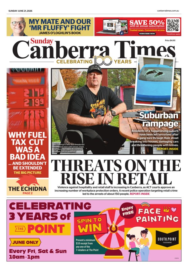 Today's Paper | The Canberra Times | Canberra, ACT