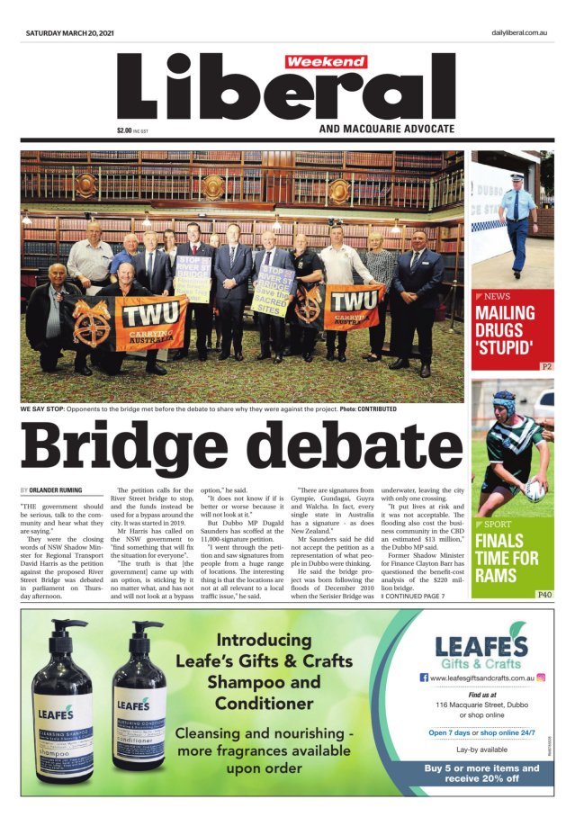 Today's Paper | Daily Liberal | Dubbo, NSW