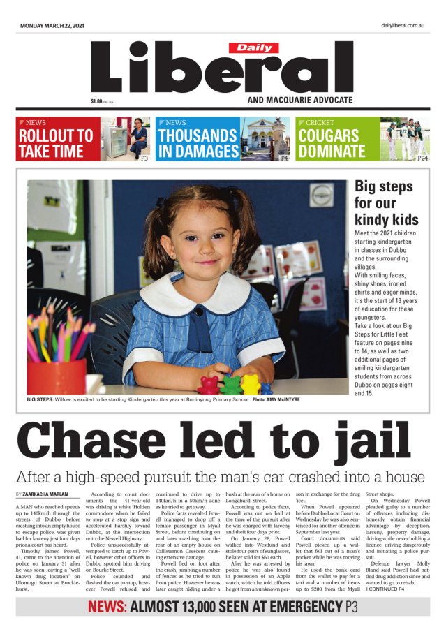 Today's Paper | Daily Liberal | Dubbo, NSW