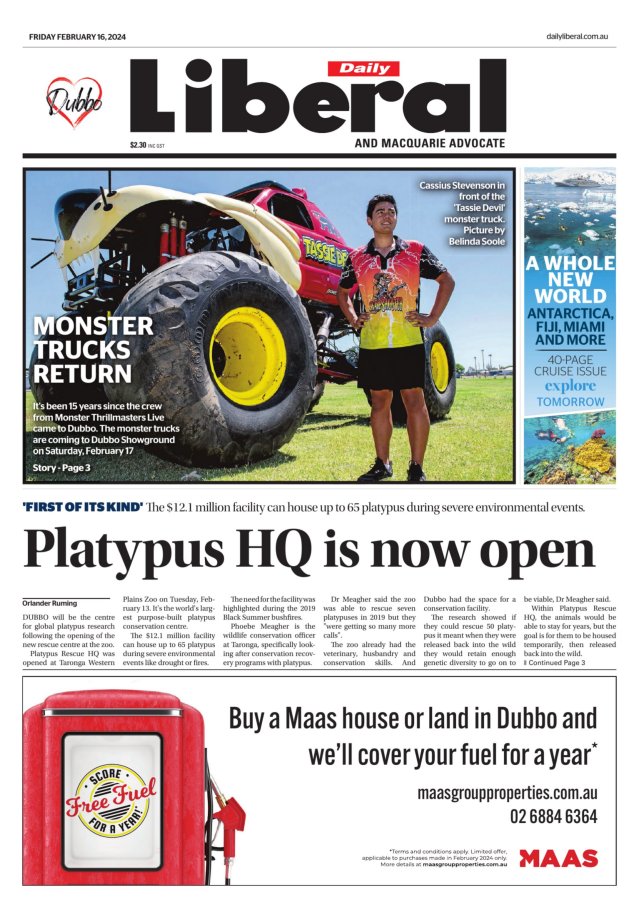 Today's Paper | Daily Liberal | Dubbo, NSW