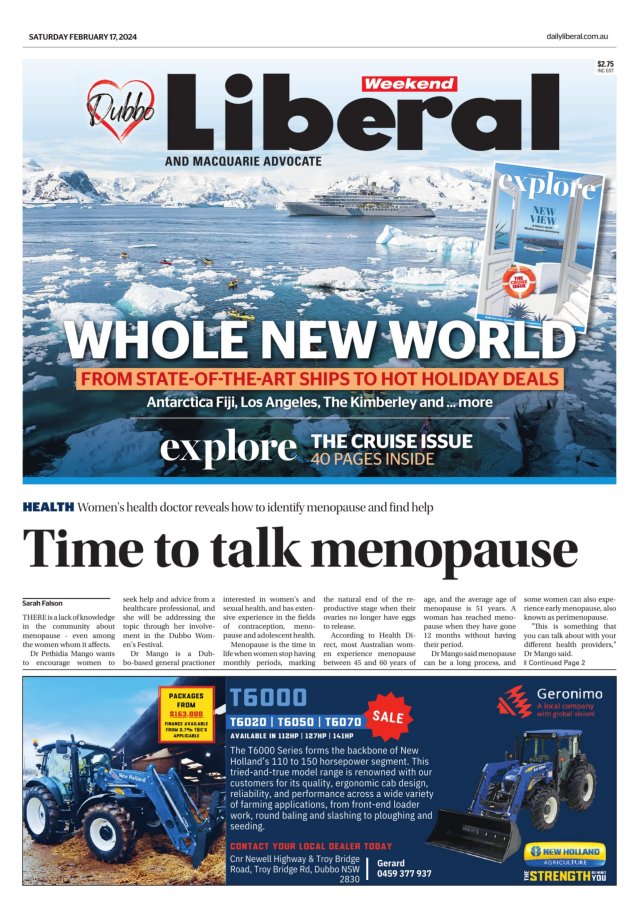 Today's Paper | Daily Liberal | Dubbo, NSW