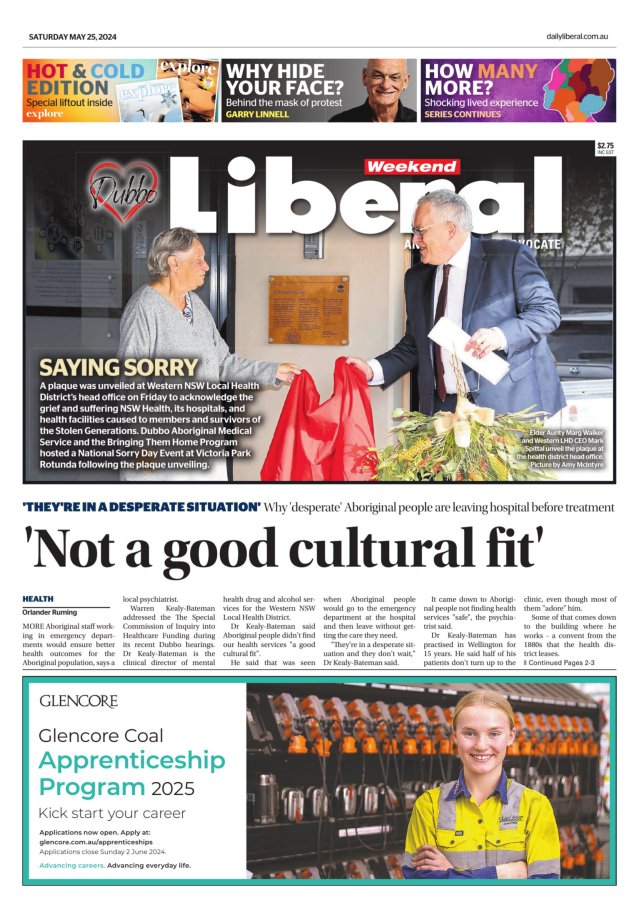 Today's Paper | Daily Liberal | Dubbo, NSW