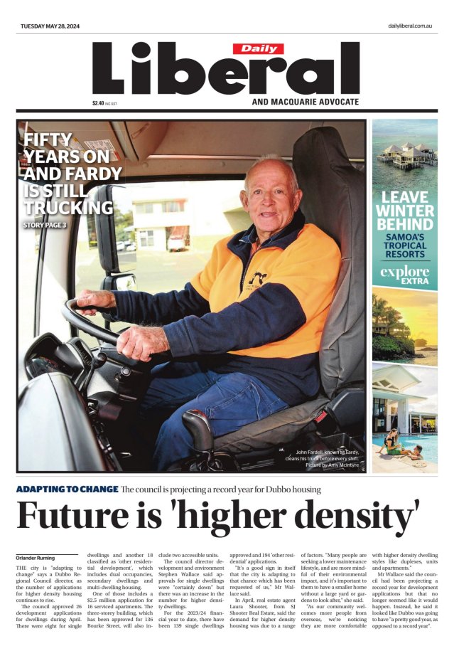 Today's Paper | Daily Liberal | Dubbo, NSW
