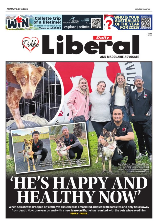 Today's Paper | Daily Liberal | Dubbo, NSW