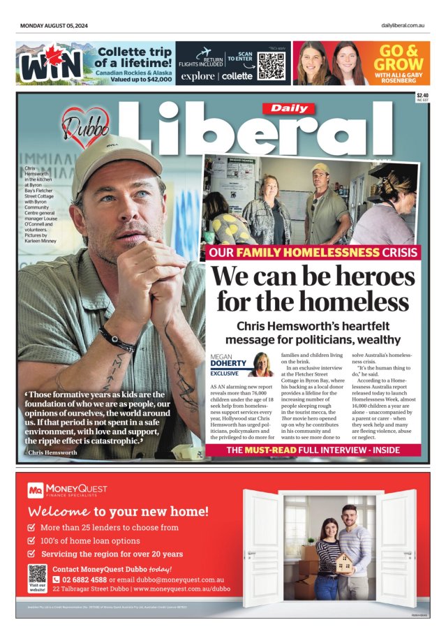 Today's Paper | Daily Liberal | Dubbo, NSW