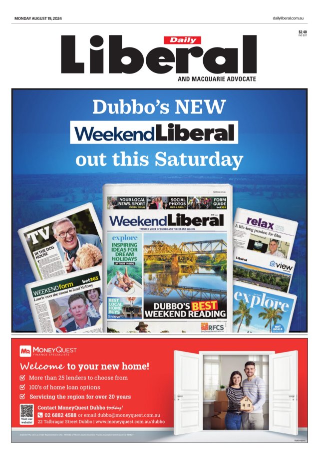 Today's Paper | Daily Liberal | Dubbo, NSW