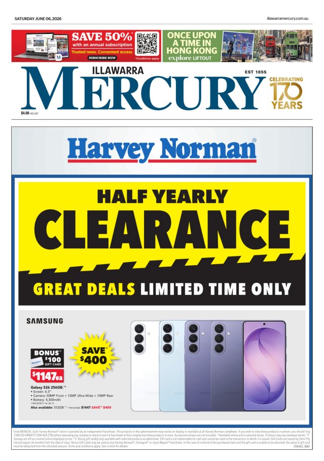 Today's Paper | Illawarra Mercury | Illawarra Mercury | Wollongong, NSW