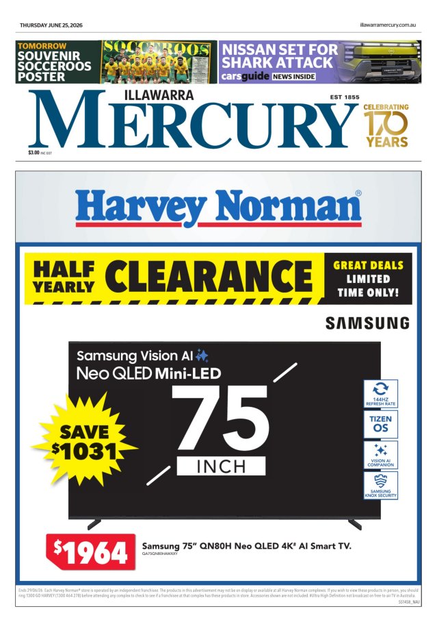 Today's Paper | Illawarra Mercury | Wollongong, NSW