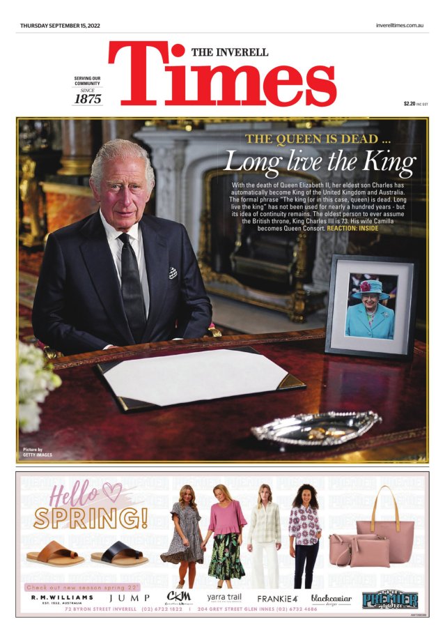 Today's Paper | The Inverell Times | Inverell, NSW