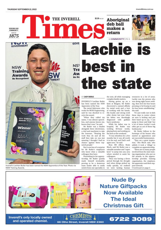 Today's Paper | The Inverell Times | Inverell, NSW