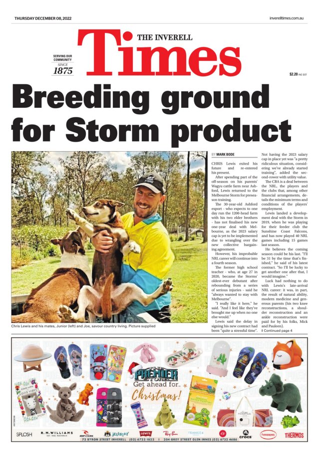 Today's Paper | The Inverell Times | Inverell, NSW
