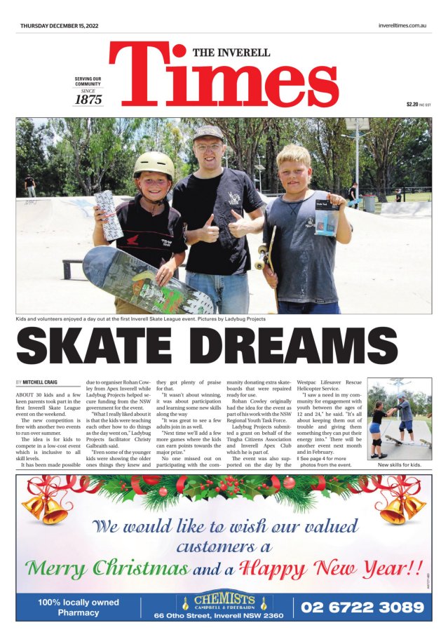 Today's Paper | The Inverell Times | Inverell, NSW