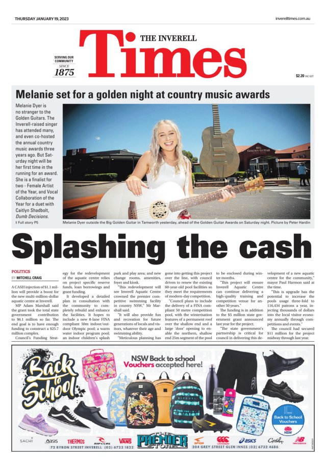 Today's Paper | The Inverell Times | Inverell, NSW
