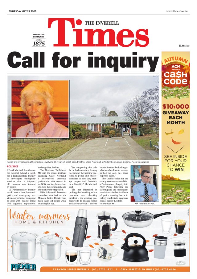 Today's Paper | The Inverell Times | Inverell, NSW