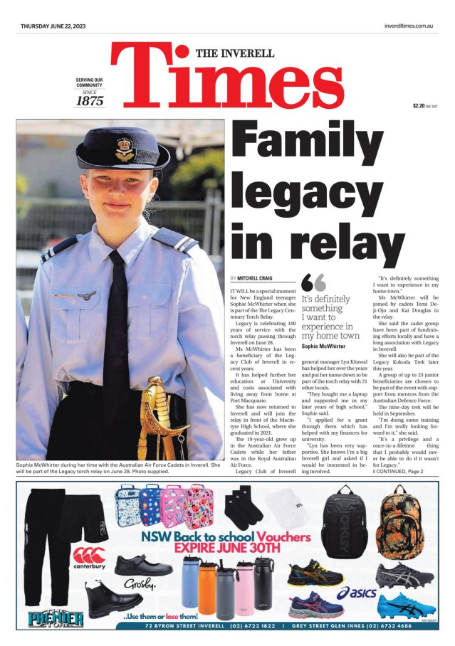 Today's Paper | The Inverell Times | Inverell, NSW