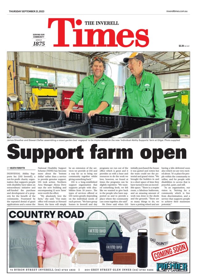 Today's Paper | The Inverell Times | Inverell, NSW