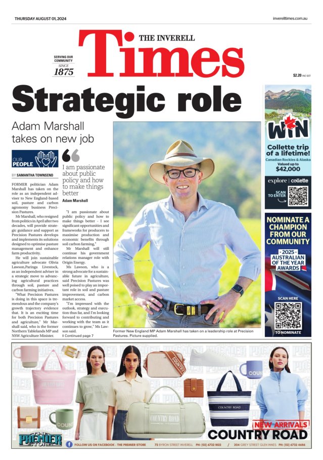 Today's Paper | The Inverell Times | Inverell, NSW