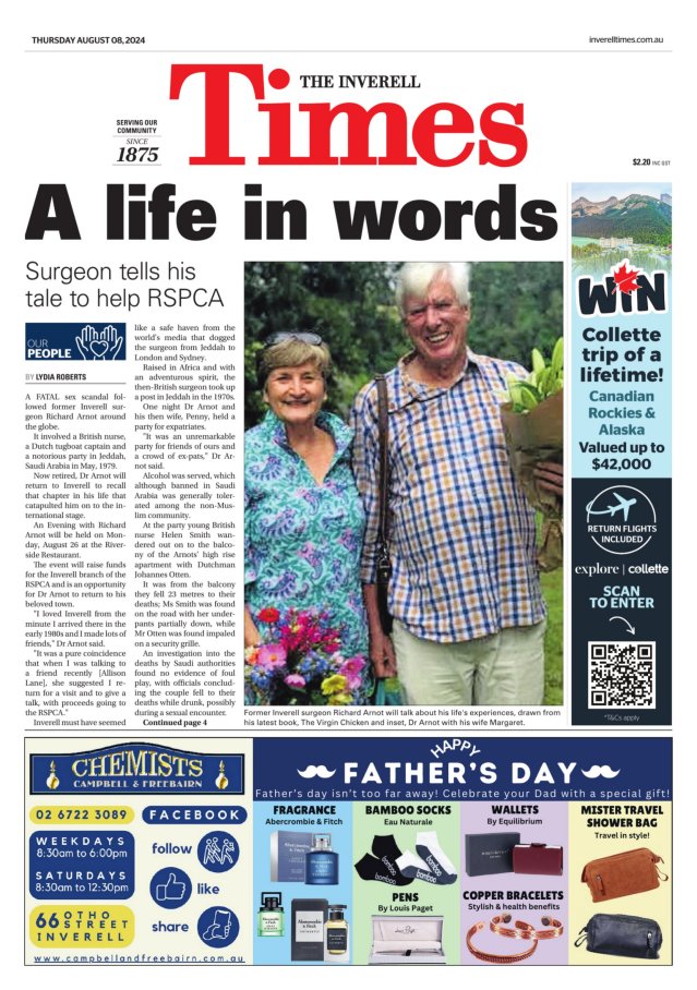 Today's Paper | The Inverell Times | Inverell, NSW