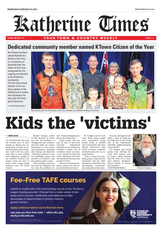 Today's Paper | Katherine Times | Katherine, NT