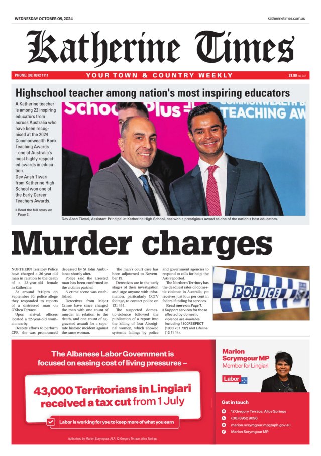 Today's Paper | Katherine Times | Katherine, NT