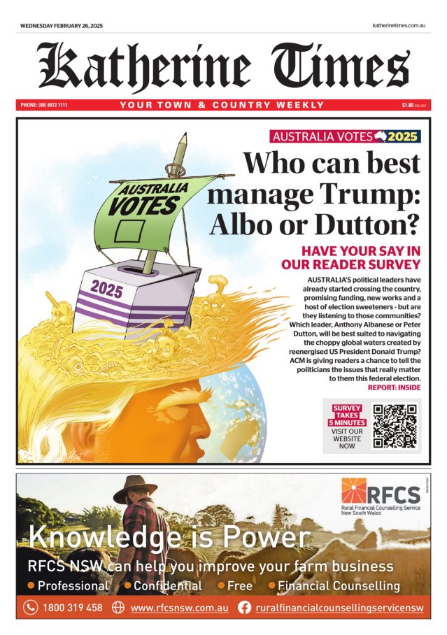 Today's Paper | Katherine Times | Katherine Times | Katherine, NT