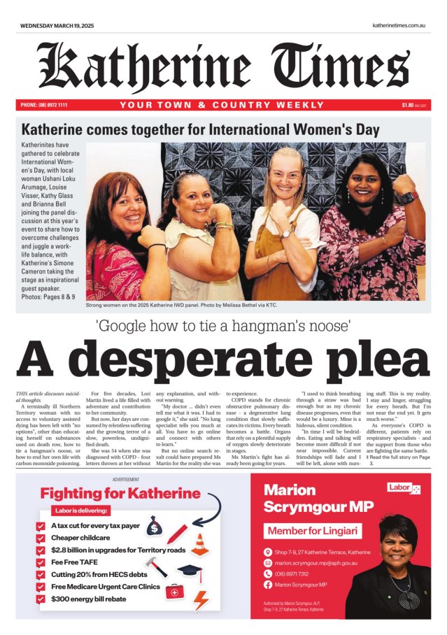 Today's Paper | Katherine Times | Katherine Times | Katherine, NT
