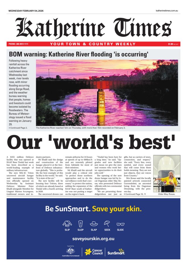 Today's Paper | Katherine Times | Katherine Times | Katherine, NT