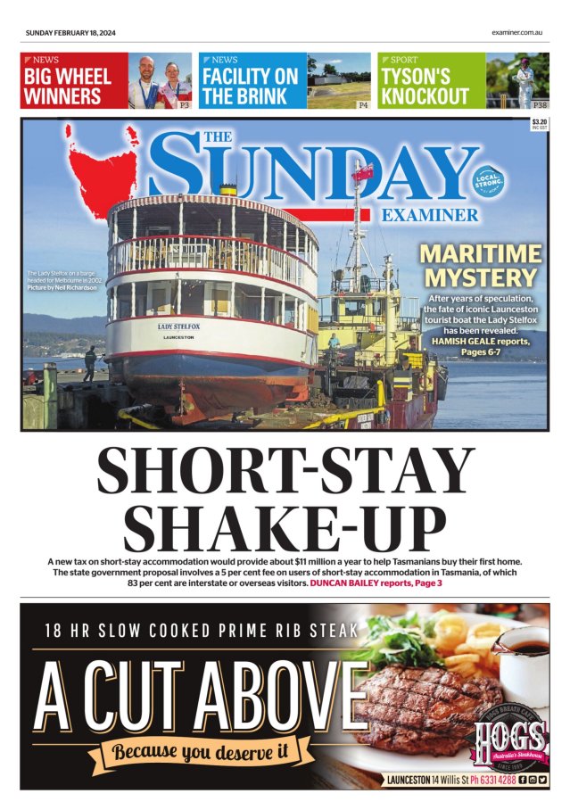 Today's Paper | The Examiner | Launceston, TAS