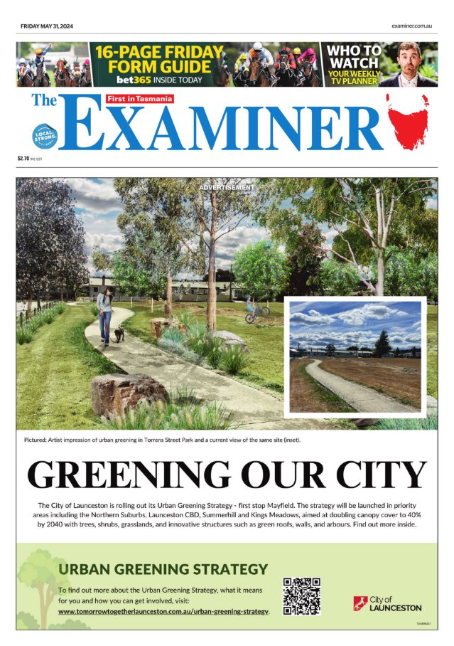 Today's Paper | The Examiner | Launceston, TAS