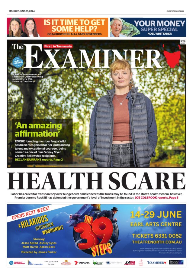 Today's Paper | The Examiner | Launceston, TAS